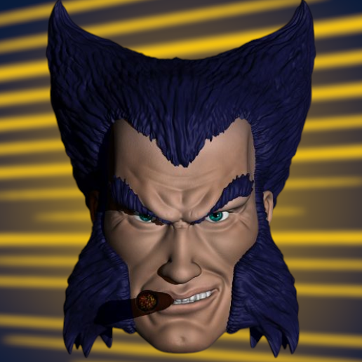 📚 Logan Head Pack 1 for Marvel Legends・ STL File for 3D printing・Cults
