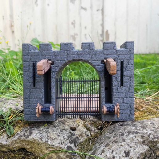 🏰 Castle drawbridge pack・ STL File for 3D printing・Cults