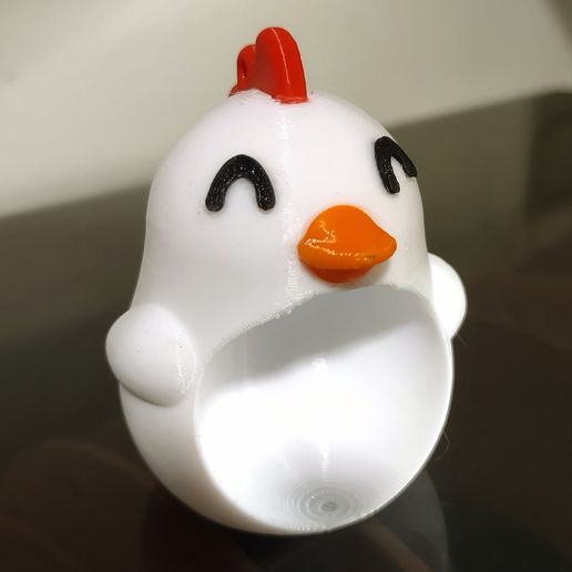 🐔 Clucky Easter Chicken・Free STL File for 3D printing・Cults