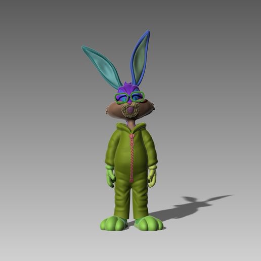 STL file BUGS BUNNY - BREAKING BAD - MULTIPARTS - URBAN VIBES - LOONEY ...