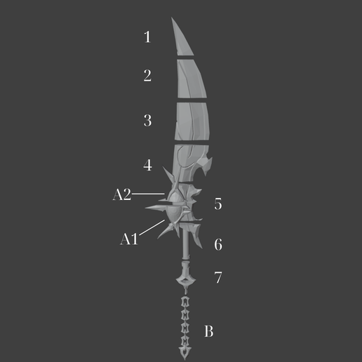 🗡️ LEAGUE OF LEGENDS – SAMIRA SOUL FIGHTER SWORD – COSPLAY WEAPON PROP ...