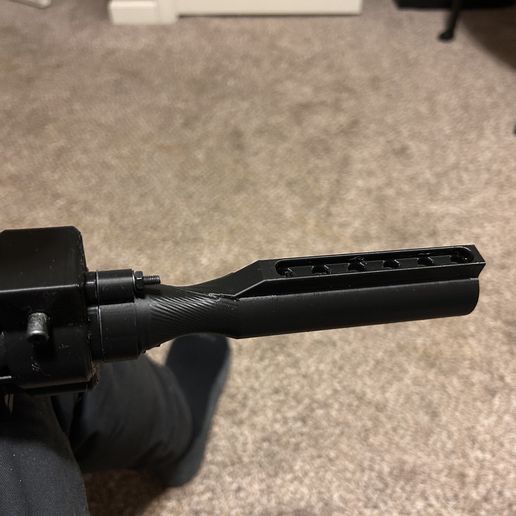 🔫 HK and Umarex MP5 .22 AR Style Buffer Tube adapter for Pistol Brace ...