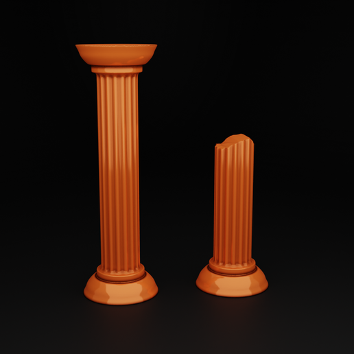 STL file Pillar - 35mm DND Size 🦸 ・Model to download and 3D print・Cults