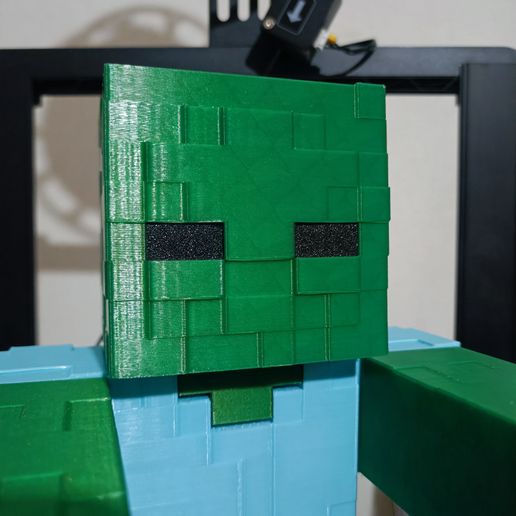 🧟 Minecraft Zombie Figure・ STL File for 3D printing・Cults