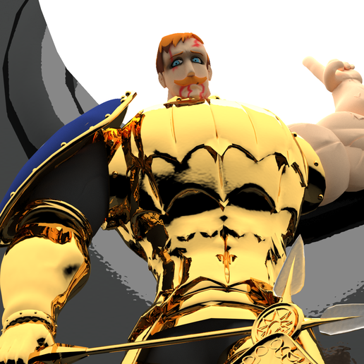 🎨 Escanor (and who decided it?) 45% off・ OBJ File for ・Cults
