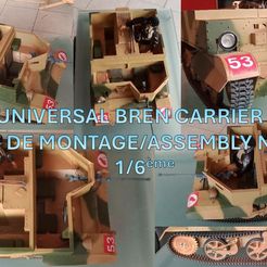 UNIVERSAL BREN CARRIER PROJECT・4 3D Models & STL Files to Download・Cults