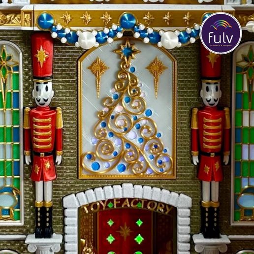 🧑‍🏭 THE TOY FACTORY (Static Version)・ 3D File for 3D printing・Cults