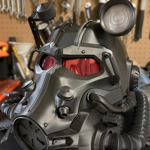 3D file 3D files to print T60 Mask - Fallout Cosplay Design 🏗 ・3D ...