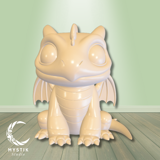 🚆 Stormfly/ Storm - How to Train Your Dragon・ STL File for 3D printing ...