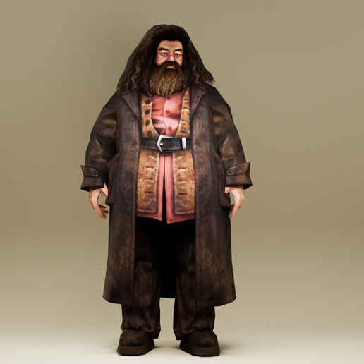 🦸 Hagrid - Harry Potter・Free STL File for 3D printing・Cults