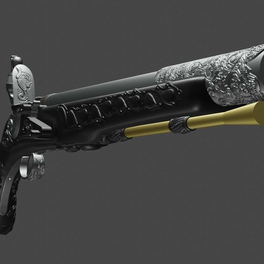 🏴‍☠️ Pirates of the Caribbean Captain Hector Barbossa Flintlock Dragoon ...