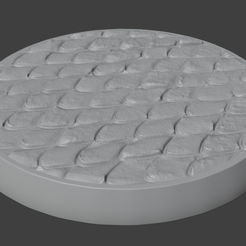 Free STL file 40MM Rock Base 🪨 ・3D print design to download・Cults