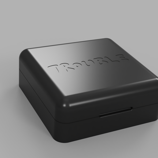 3MF file Trouble Game Pieces case ♟ ・3D print model to download・Cults