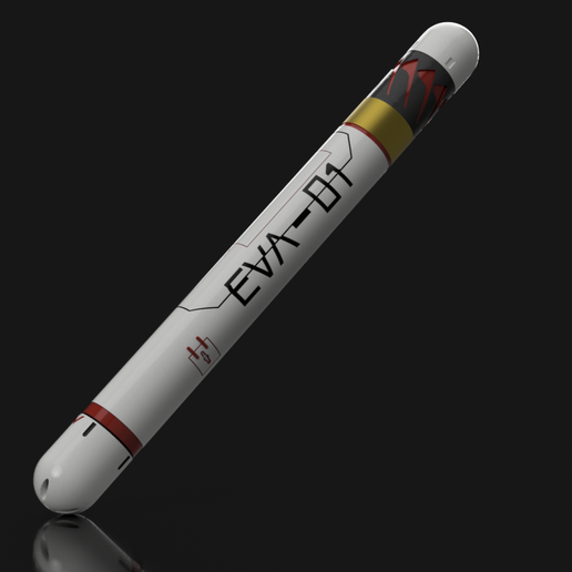 🔌 NEON GENESIS EVANGELION EVA-01 ENTRY PLUG・ STL File for ・Cults