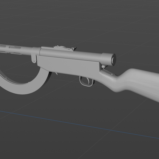 STL file Finnish Suomi KP-26 submachine gun 3D model material 🔫 ・Model ...
