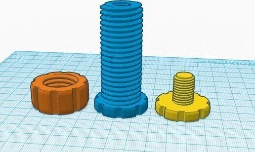 🔩 Trick Bolt Fidget (Now With Print Plate)・Free STL File for ・Cults
