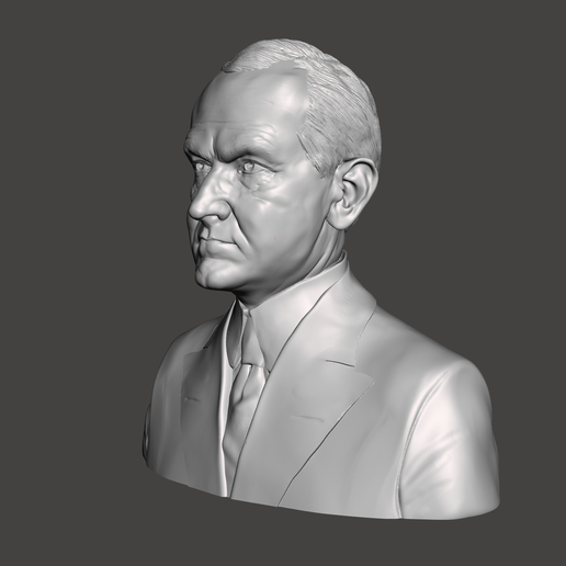 📁 3D Model of Calvin Coolidge - High-Quality STL File for 3D Printing ...