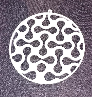 Fichier STL Xmas tree ornament net-like structure 🌳 ・Plan pour ...