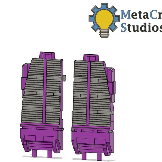 🦵 Earthrise Scorponok Leg Shield Replacement parts・ 3D File for 3D ...