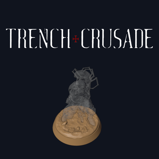 3D file Trench Crusade - The Black Grail - Corpse Guard Scene Bases 💂 ...