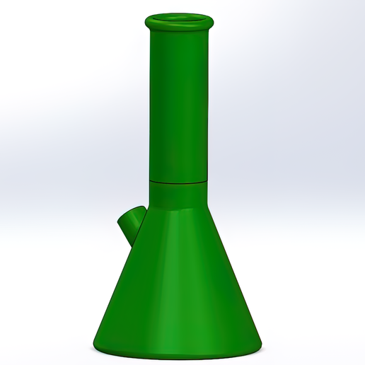 💐 Basic Bong Customizable - Commercial Use・ 3D File for 3D printing・Cults