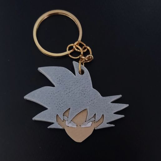 STL file Goku Keychain 🗝️ (3MF and GCODE)・3D printable model to ...