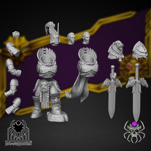 3D file Cavillian the Defendor of Inperatorius Vindex (BuildKit) 3D ...