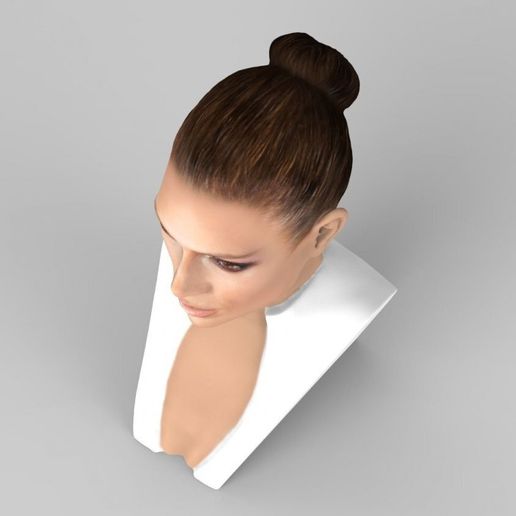 👤 Jennifer Lopez bust for full color 3D printing・ 3D File for 3D printing・Cults