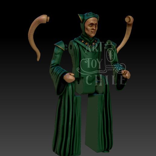 OBJ file star wars mok shaiz's majordomo boba fett ⭐ ・3D printable ...