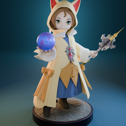👾 Krile - Final Fantasy XIV・ 3D File for 3D printing・Cults