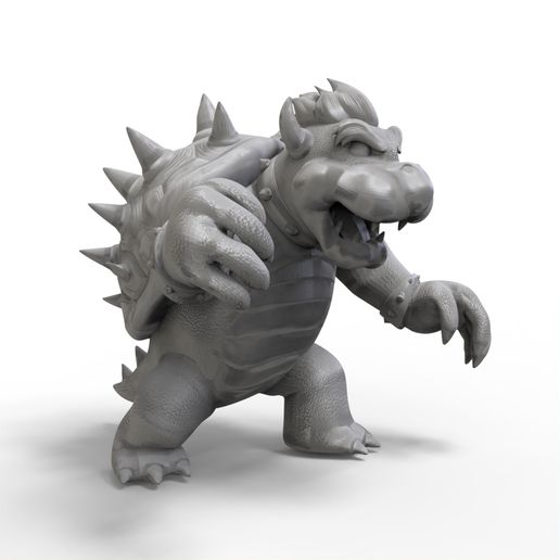 STL file Bowser Super Mario STL 🐢 (OBJ and 3MF)・3D print design to ...
