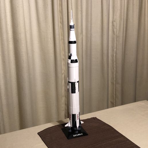 3D printing Saturn V • made with Creality CR10 v3・Cults