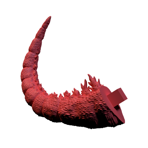🇯🇵 Godzilla 2000 3 pieces・ 3D File for 3D printing・Cults
