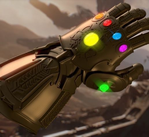 ♾️ INFINITY GAUNTLET・Free 3D File for ・Cults