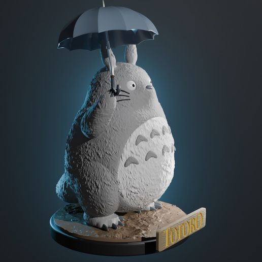 STL file TOTORO - MY NEIGHBOR TOTORO 👹 ・3D printer model to download・Cults