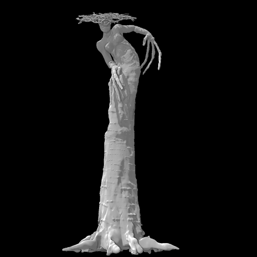🌳 THE BIRCH model figure from the Crypt TV horror miniseries・ STL File ...