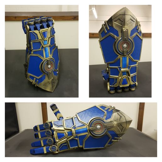 📱 Vi Atlas Gauntlets | Arcane Season 2 Variants | By Collins Creations ...