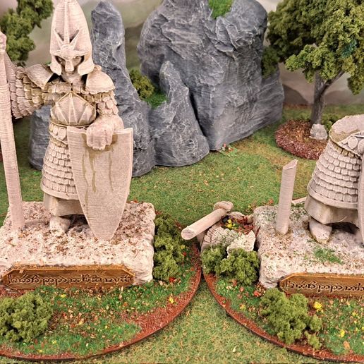 🧝 High Elf Statues・Free STL File for 3D printing・Cults