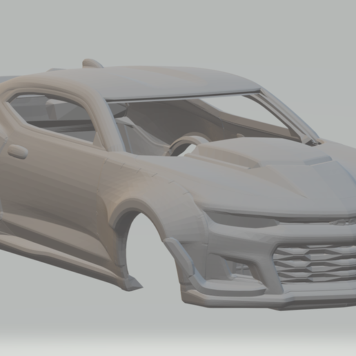 🥵 camaro body kit custom・Archivo STL para Impresión 3D・Cults