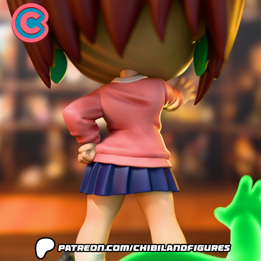 💬 Momo Ayase - Chibi Figure from DanDaDan Anime・Archivo 3D para ...