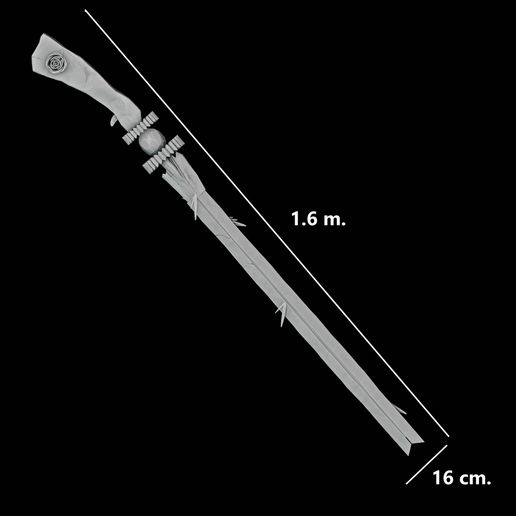 🌊 Carlotta - Rifle - Wuthering Waves WuWa Cosplay・Free 3D File for 3D ...