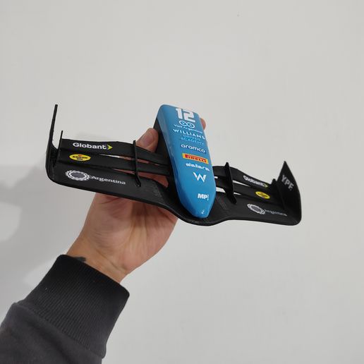 🪶 Franco Colapinto F2 - Front Wing 2024・ 3D File for 3D printing・Cults