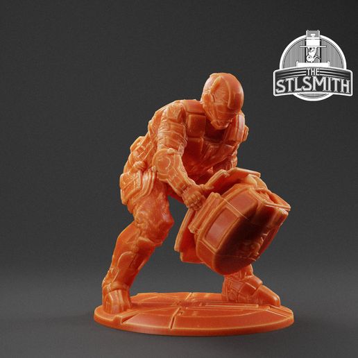 STL file Cerberus Combat Engineer Mass Effect Miniature STL 👹 ・3D ...