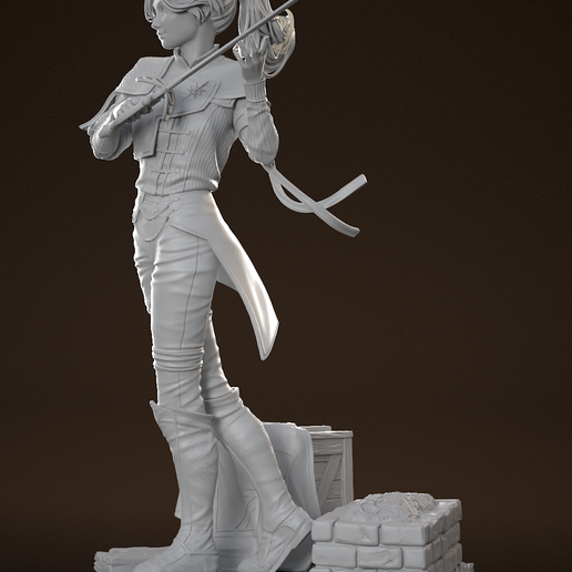 ♀️ Maelle - Expedition 33 Game Figure for 3D Printing・ 3D File for 3D ...