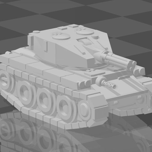 🪖 BHI Ultralight Tank in 6mm・ STL File for 3D printing・Cults