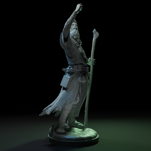 🧙 Mage miniaturee・ STL File for ・Cults