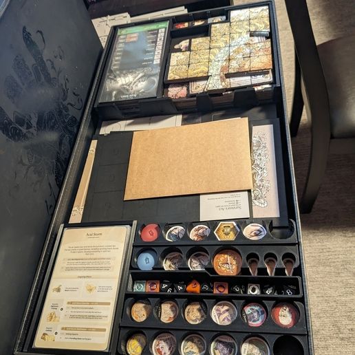 👹 Kingdom Death Monster 1.6 Organizer・Free STL File for 3D printing・Cults