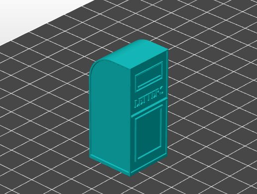 📦 Mail BOX for diorama・Free STL File for 3D printing・Cults