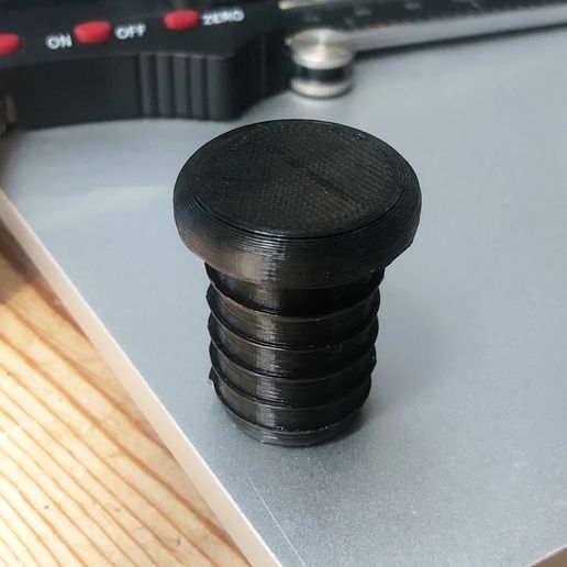 🔚 Round Tube End Cap・ STL File for ・Cults