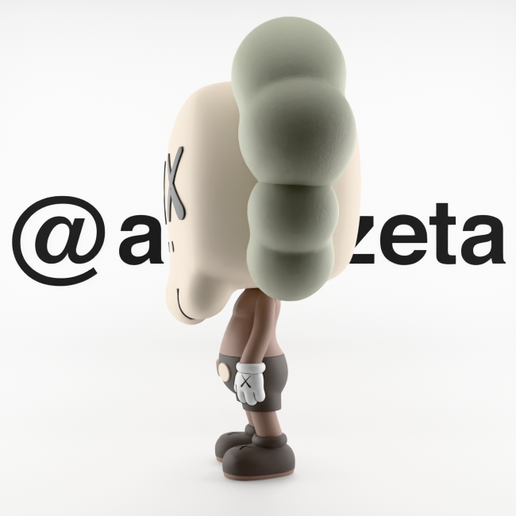 🎨 Kaws Companion Funko Pop・ STL File for 3D printing・Cults